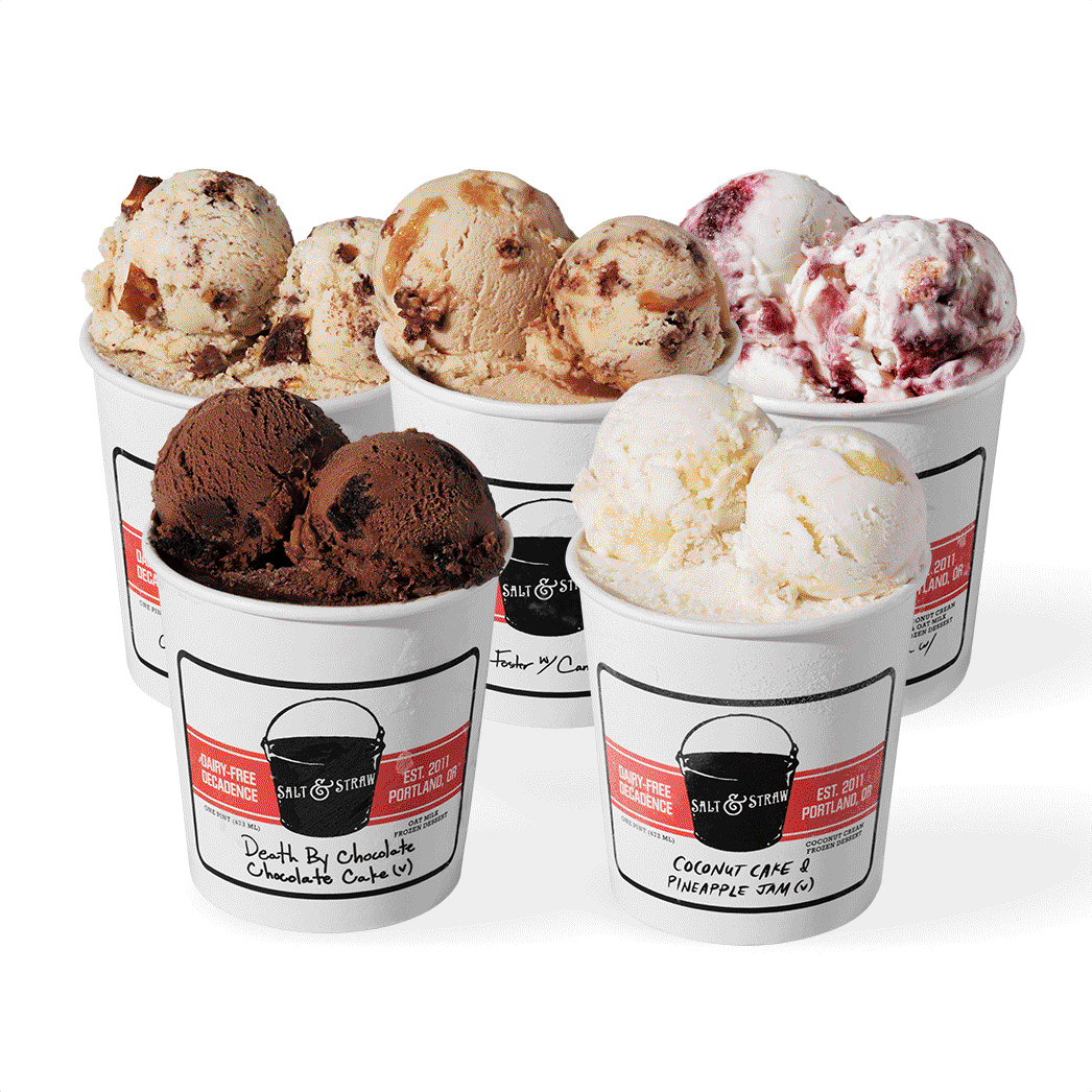 Pints of the Month: The Dairy-Free Decadence Series | Salt & Straw Ice ...