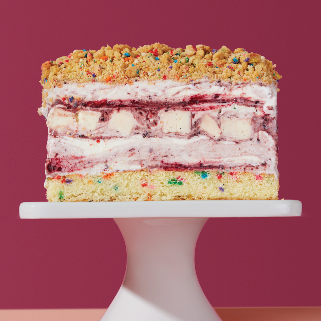 The Cake: Birthday Cake & Blackberries | Salt & Straw Ice Cream Cake